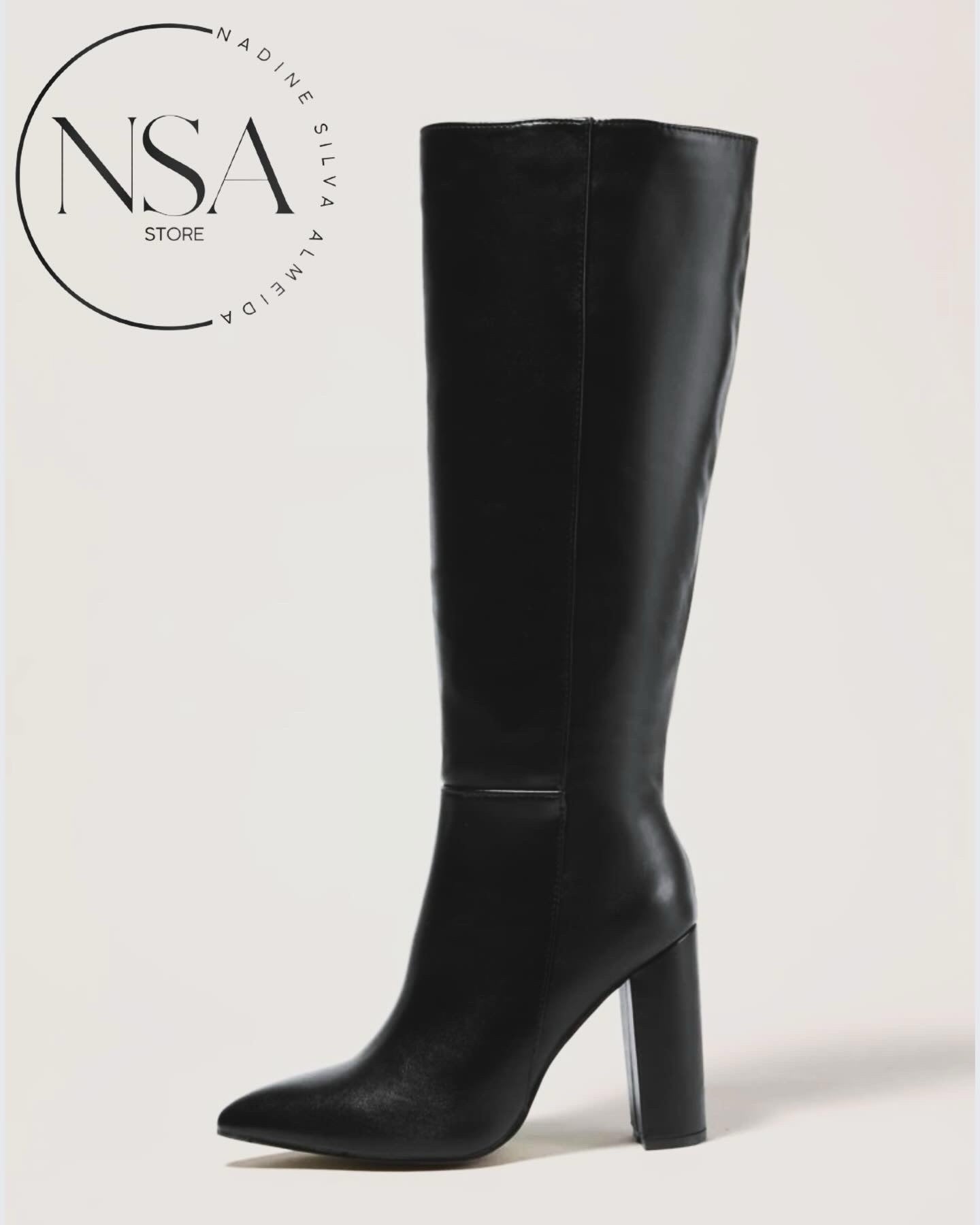 Botas Pretas lisas – NSA Store