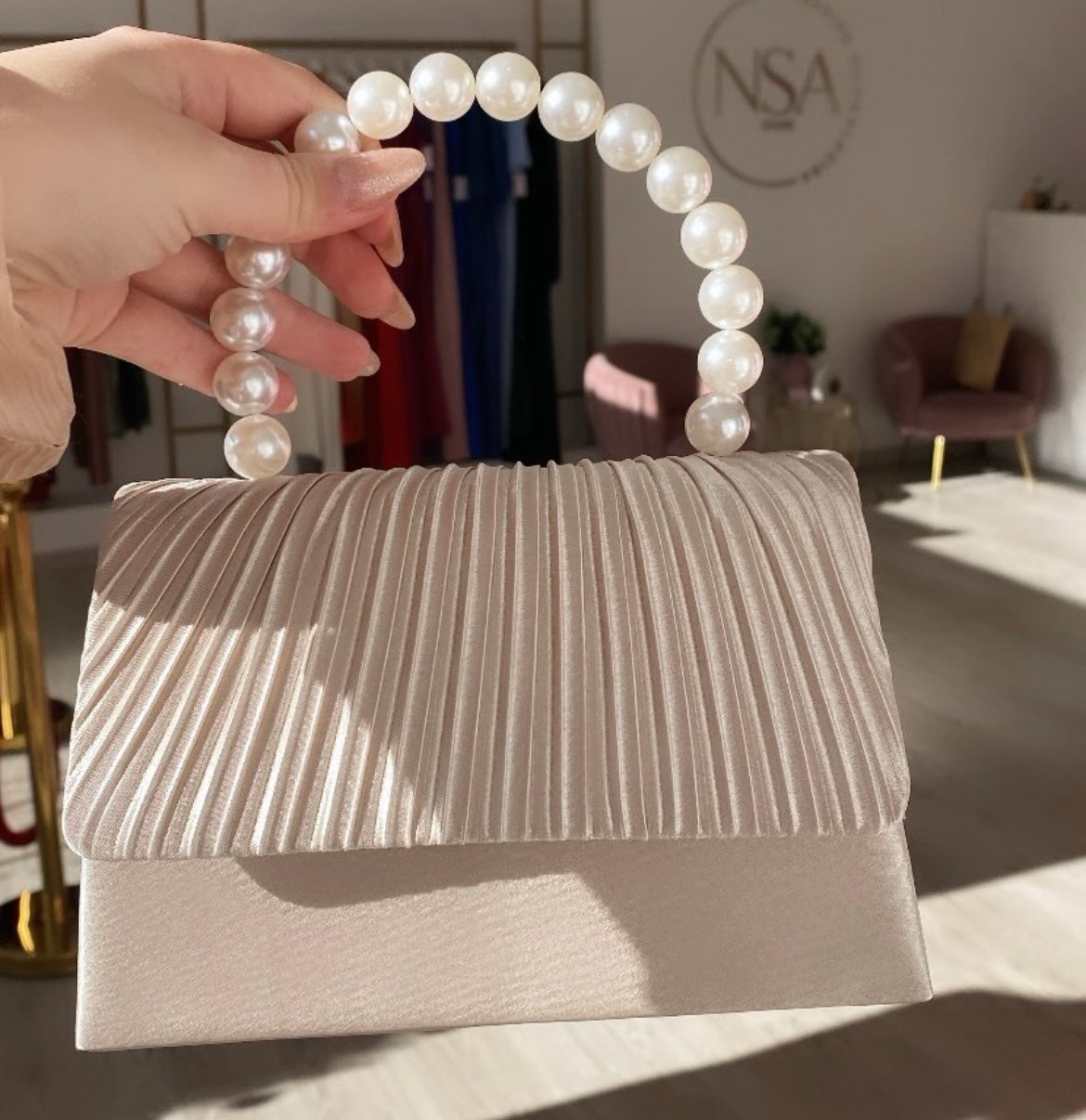 Mala N5 Dourada – NSA Store